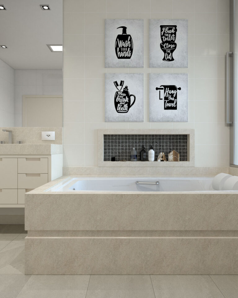 10 Beautiful Accent Colors for Your Beige Bathrooms - roomdsign.com