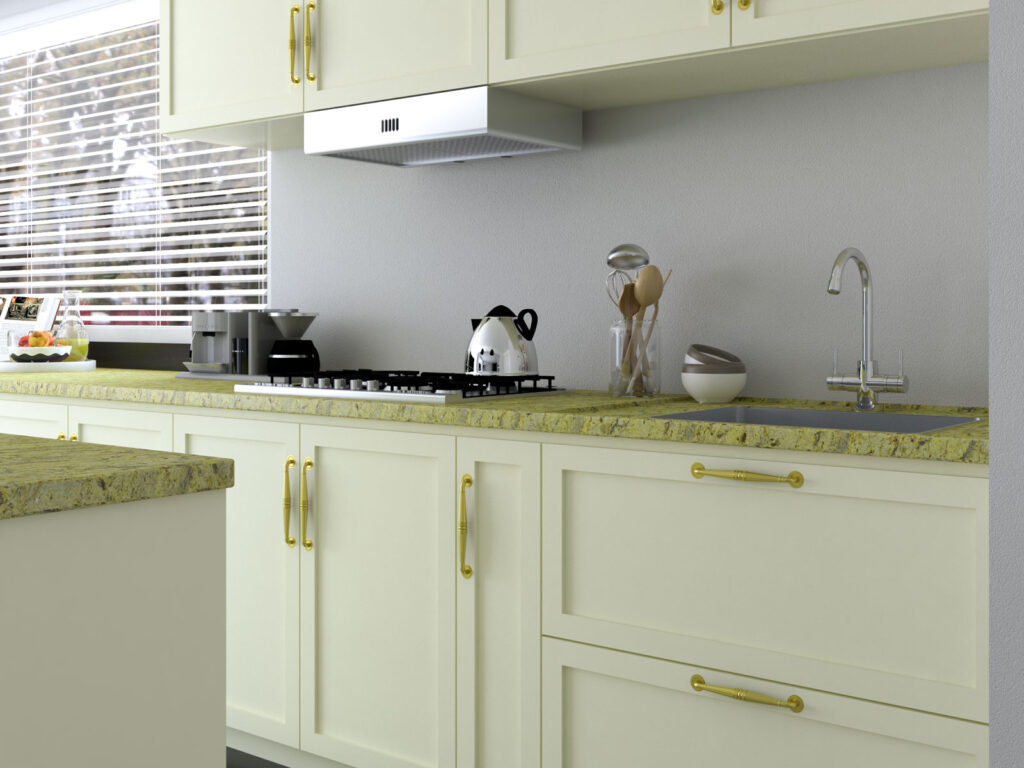 7 Cabinet Colors to Enhance Your Yellow Granite Countertops’ Vibrancy ...
