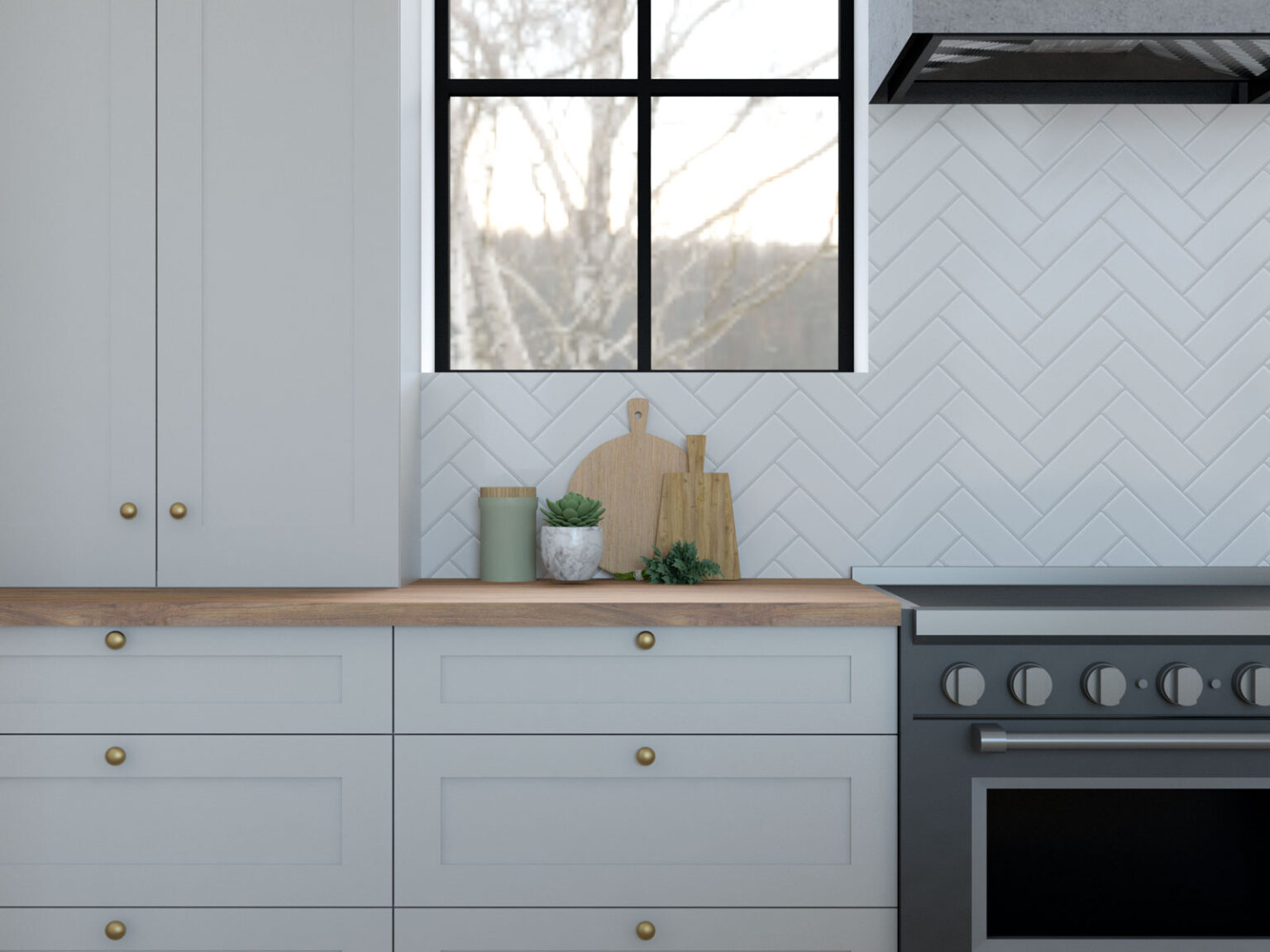 8 Cabinet Colors That Pair Perfectly with Butcher Block Countertops ...