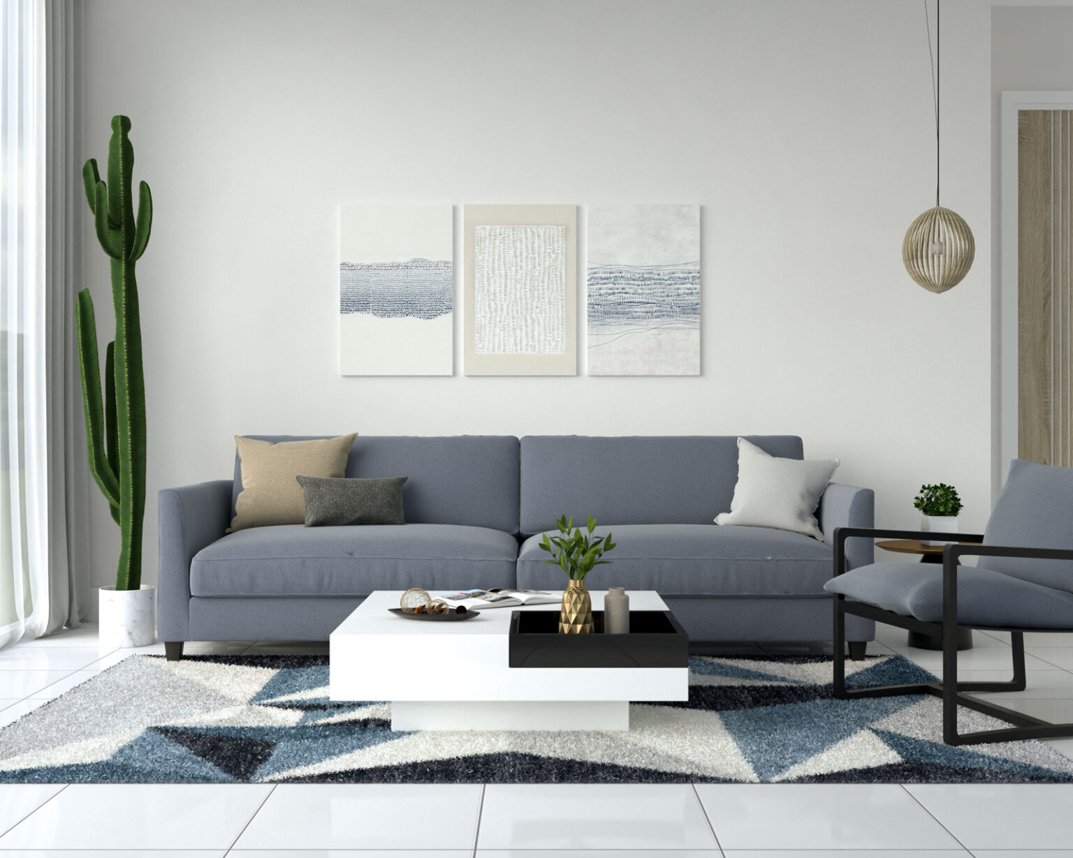 7 Breathtaking Rug Colors to Pair with Your Blue-Grey Couch - roomdsign.com