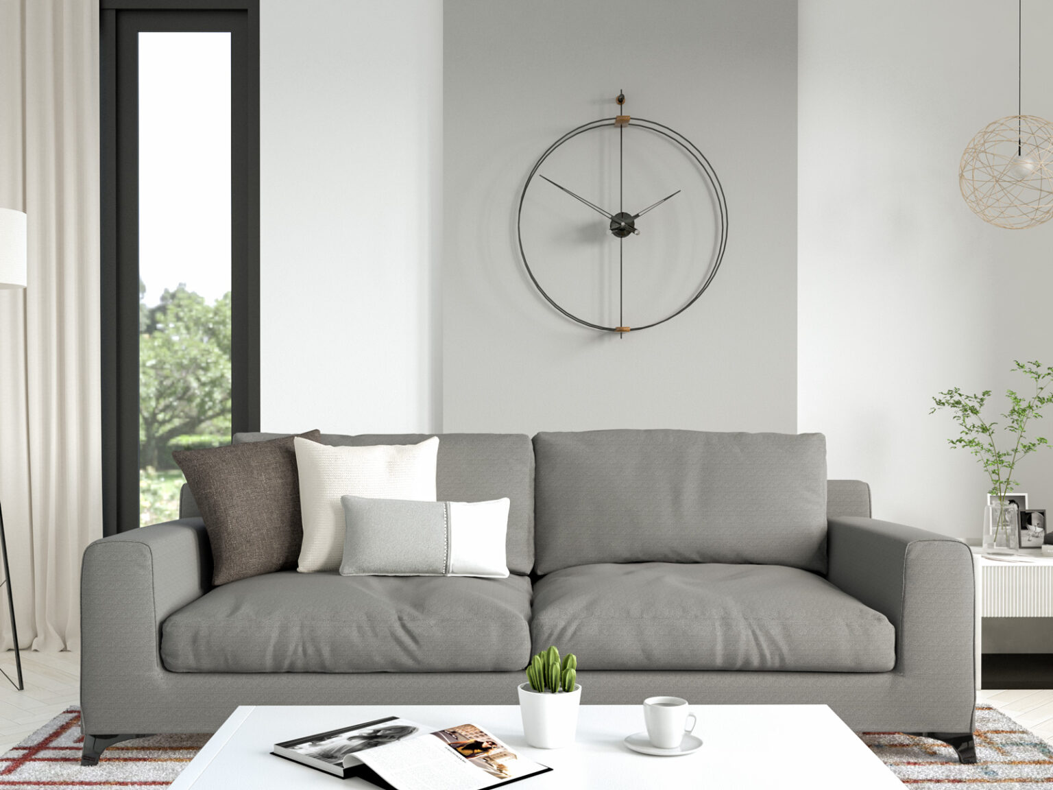 Where to Put Wall Clock in Living Room? (8 Perfect Positions ...