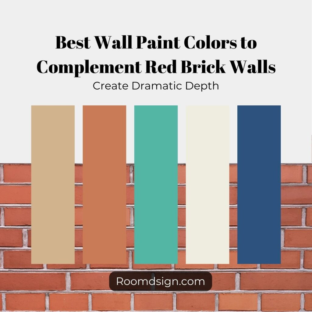 10 Interior Wall Paint Colors That Harmonize with Red Brick Walls ...