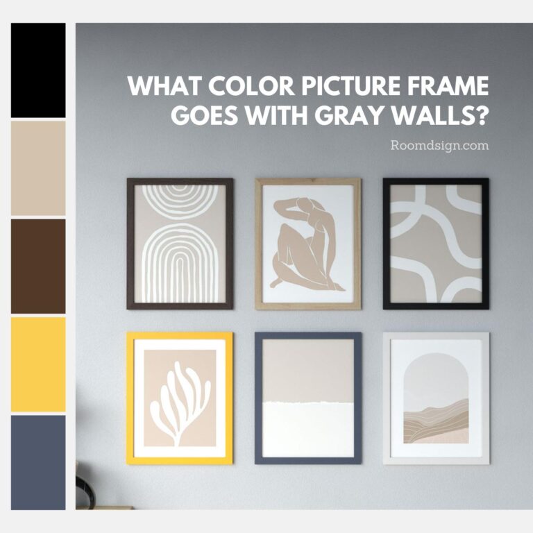 10 Awesome Picture Frame Colors for Gray Walls - roomdsign.com