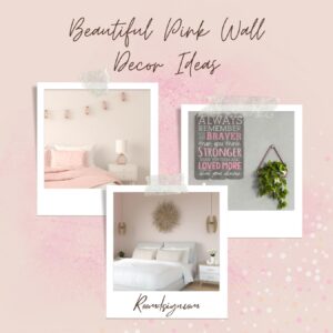 20 Pink Wall Decor Ideas for Chic Interiors - roomdsign.com