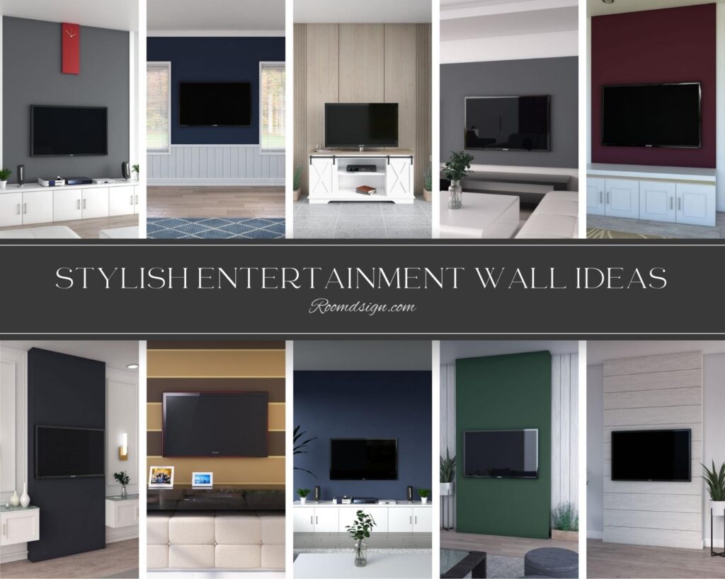 10 Gorgeous Accent Wall Ideas Behind TV (Elegant and Stylish Backdrop ...