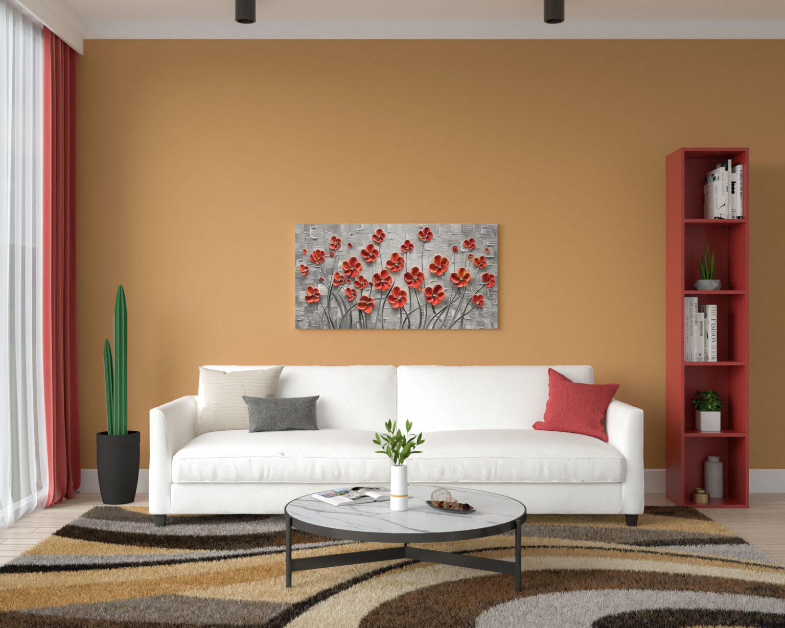10 Alluring Wall Colors to Enhance Your Red-themed Space - roomdsign.com