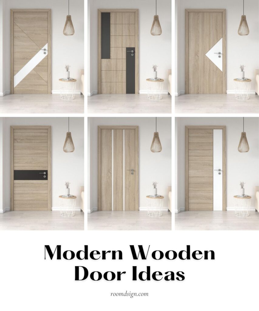 15 Modern Wood Door Designs to Revamp Your Home - roomdsign.com