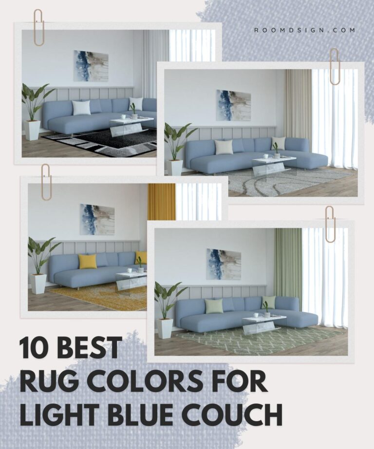 10 Relaxing Rug Color Ideas to Pair With Your Light Blue Couch ...