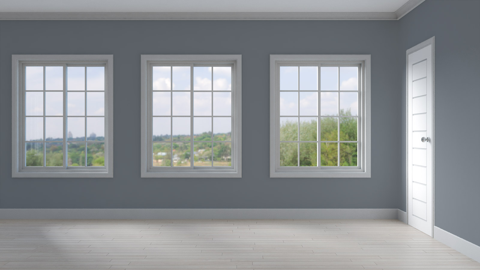10 Elegant Wall Colors For Gray Trim - roomdsign.com